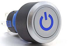 LB22 Series Pushbutton Switches - E-Switch | DigiKey